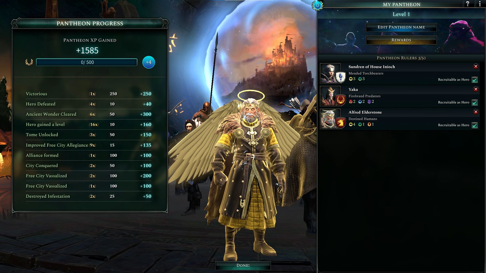 As Designed - Pantheon bug: First game no patheon points :( | Paradox Interactive Forums